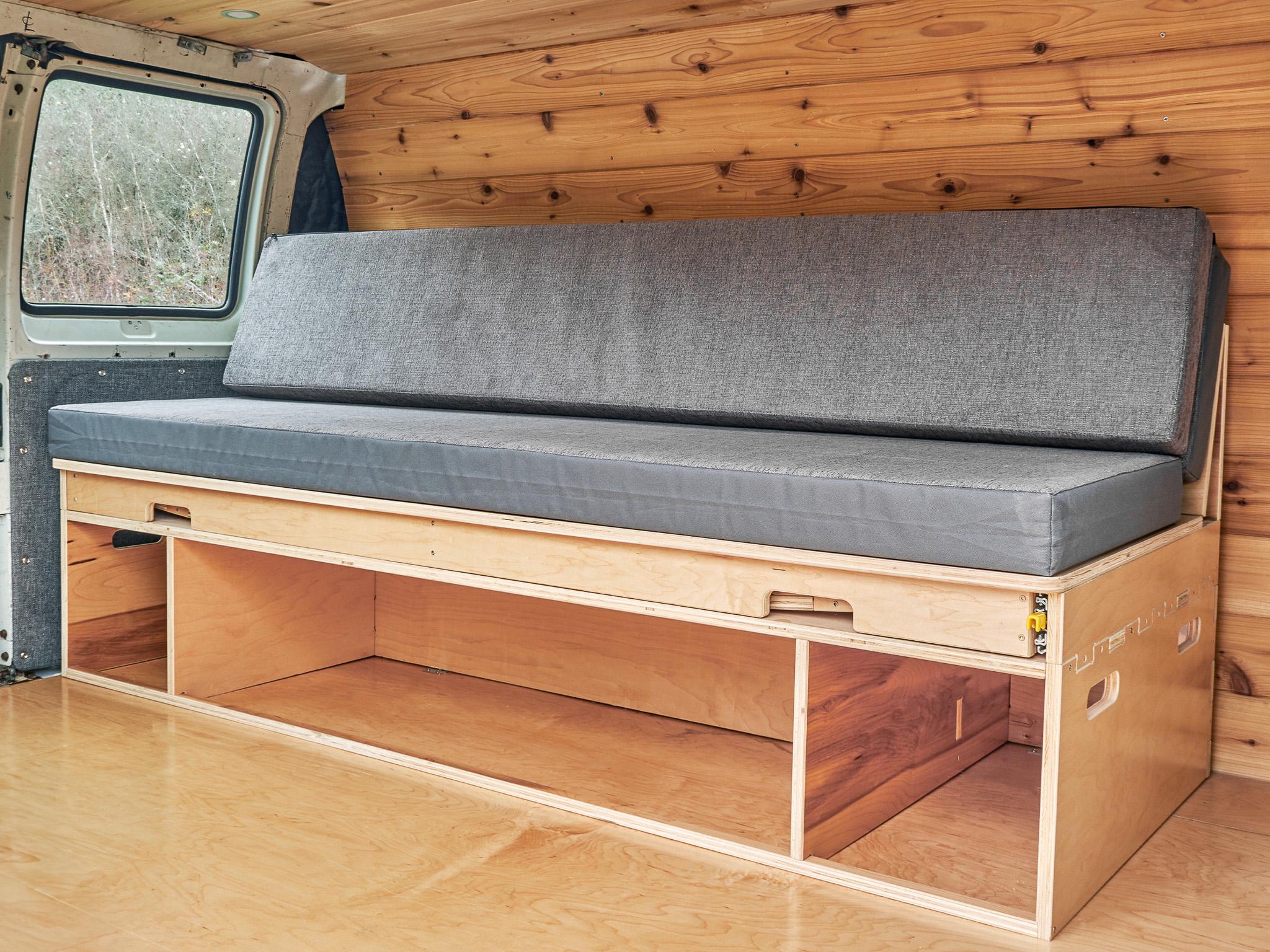 Transforming Couch/bed for Camper Vans, Rvs, Tiny Homes - the Frontier ...