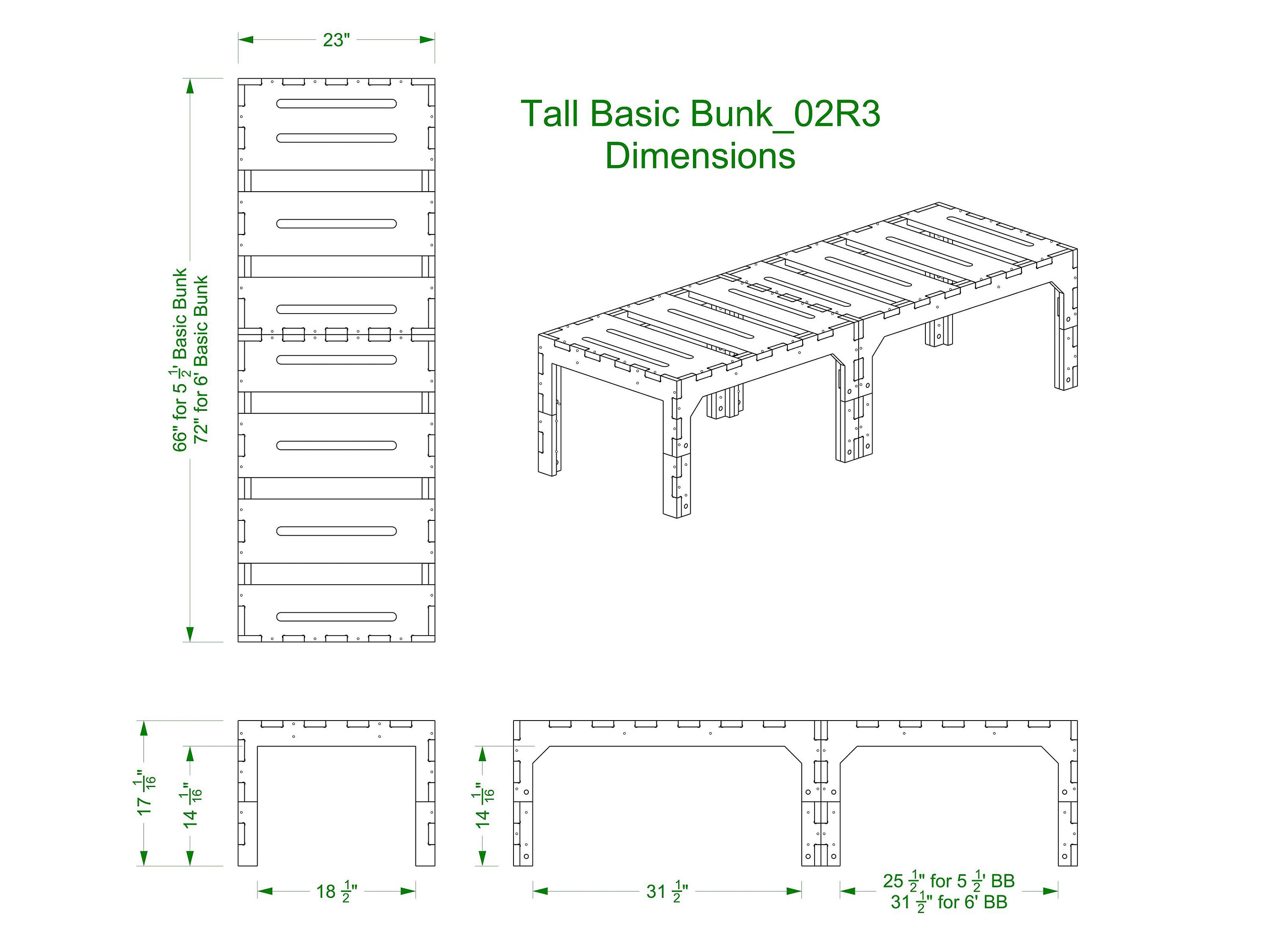 Tall Single Sleeper Bed Platform for Vanlife & Vehicle Camping - Etsy