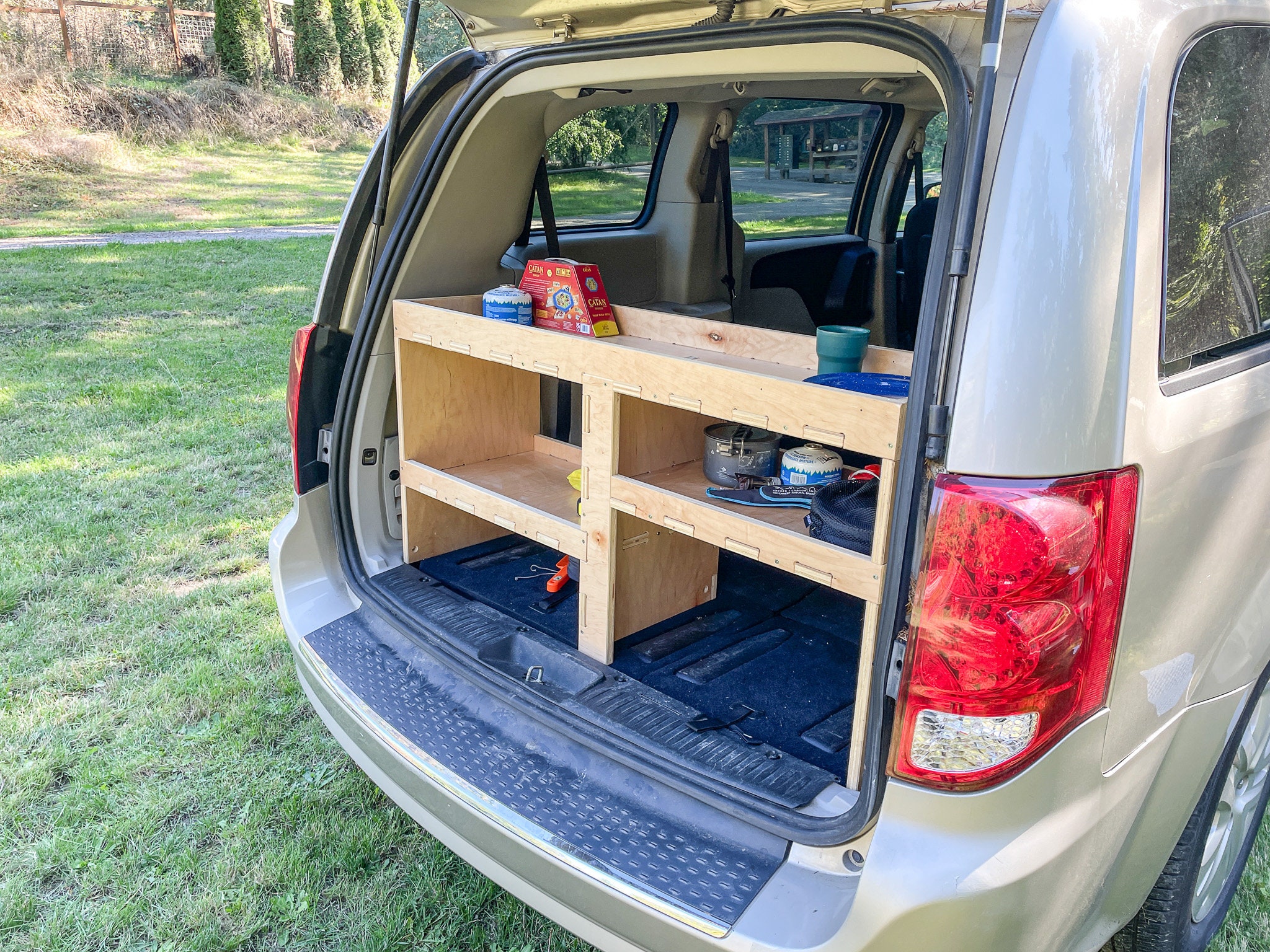 Sturdy Shelf for Minivan / Van Camping Organization - Large Size - Etsy