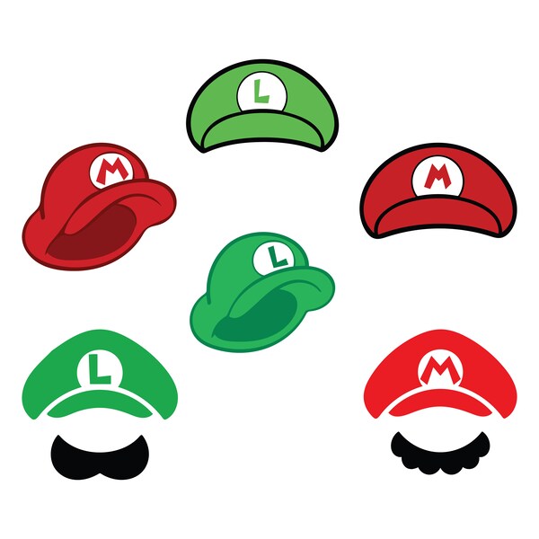 Mario Hat - Etsy