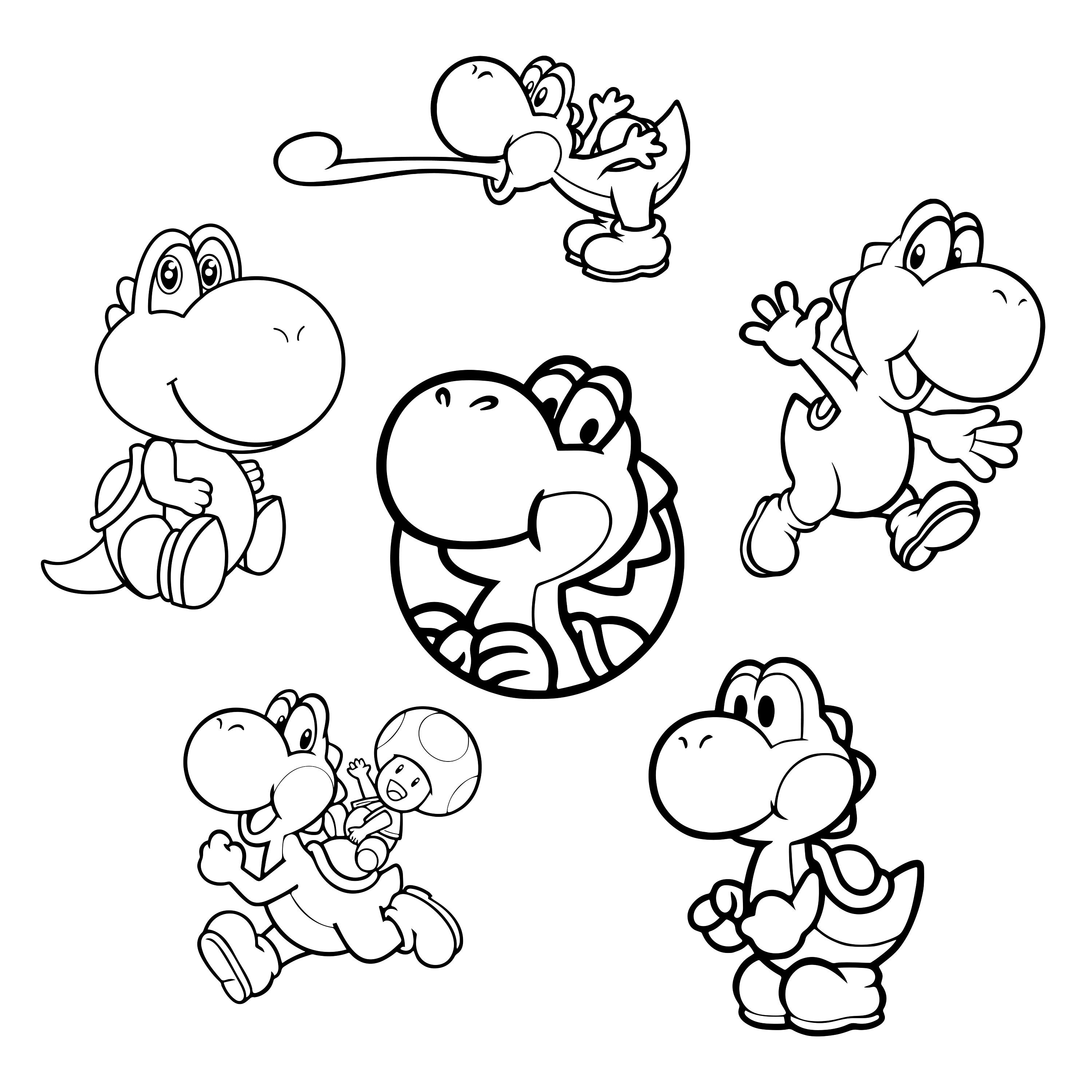 Yoshi Svg Yoshi Cut File Yoshi Stencil Yoshi Vector Yoshi - Etsy Canada