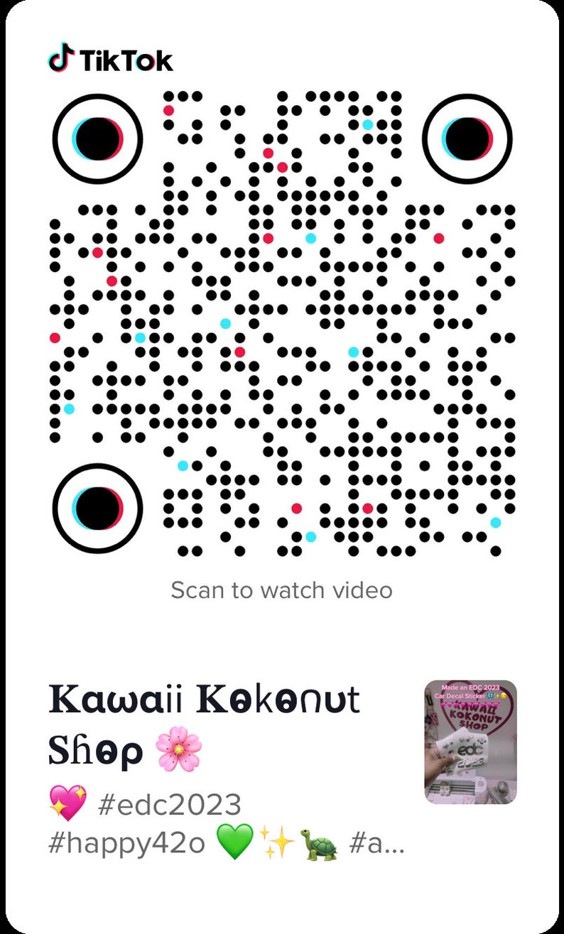 Silver Holographic EDC 2023 Sticker Custom Sticker Car Decal by ...