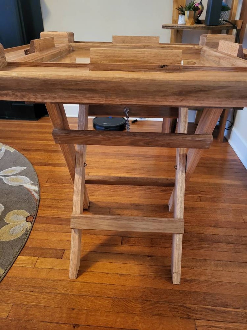 Domino Table Custom Made With Oak Wood - Etsy