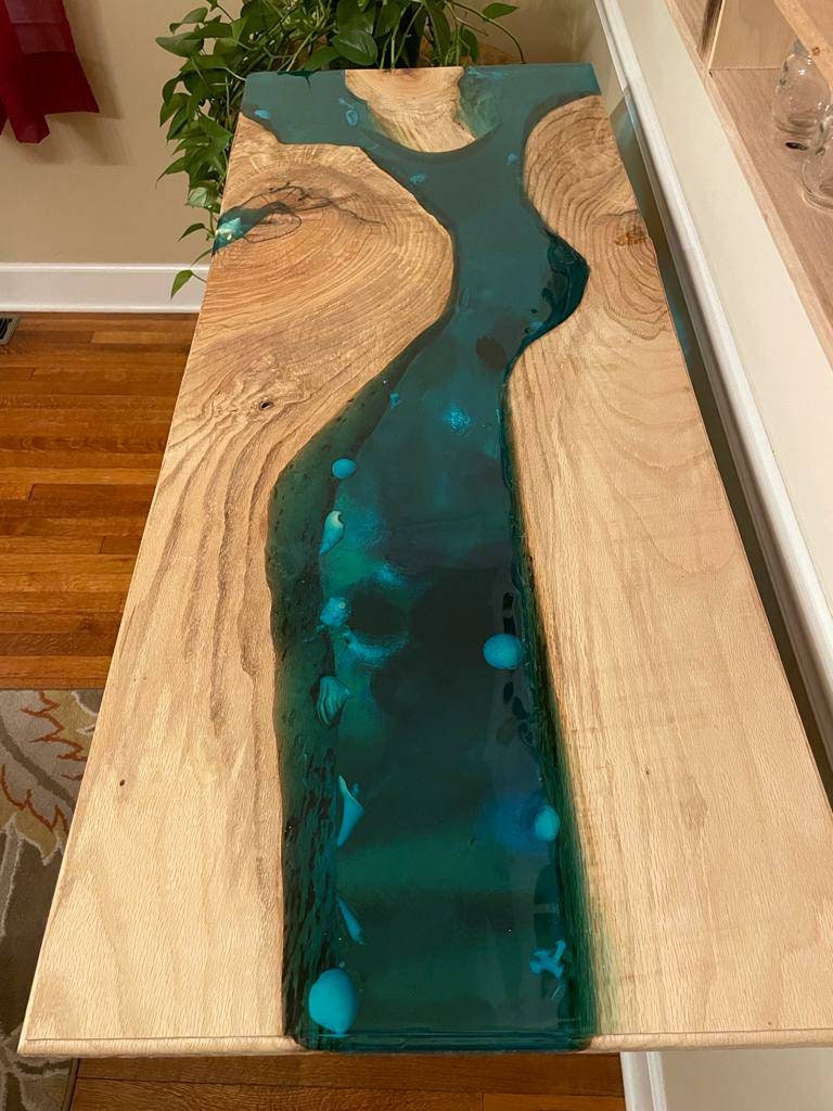 Epoxy River Table - Etsy