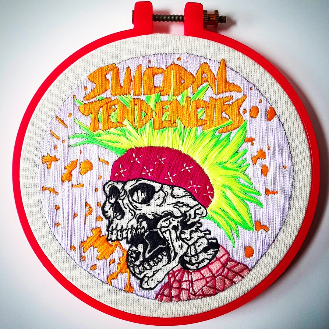 Punk Embroidery. - Etsy