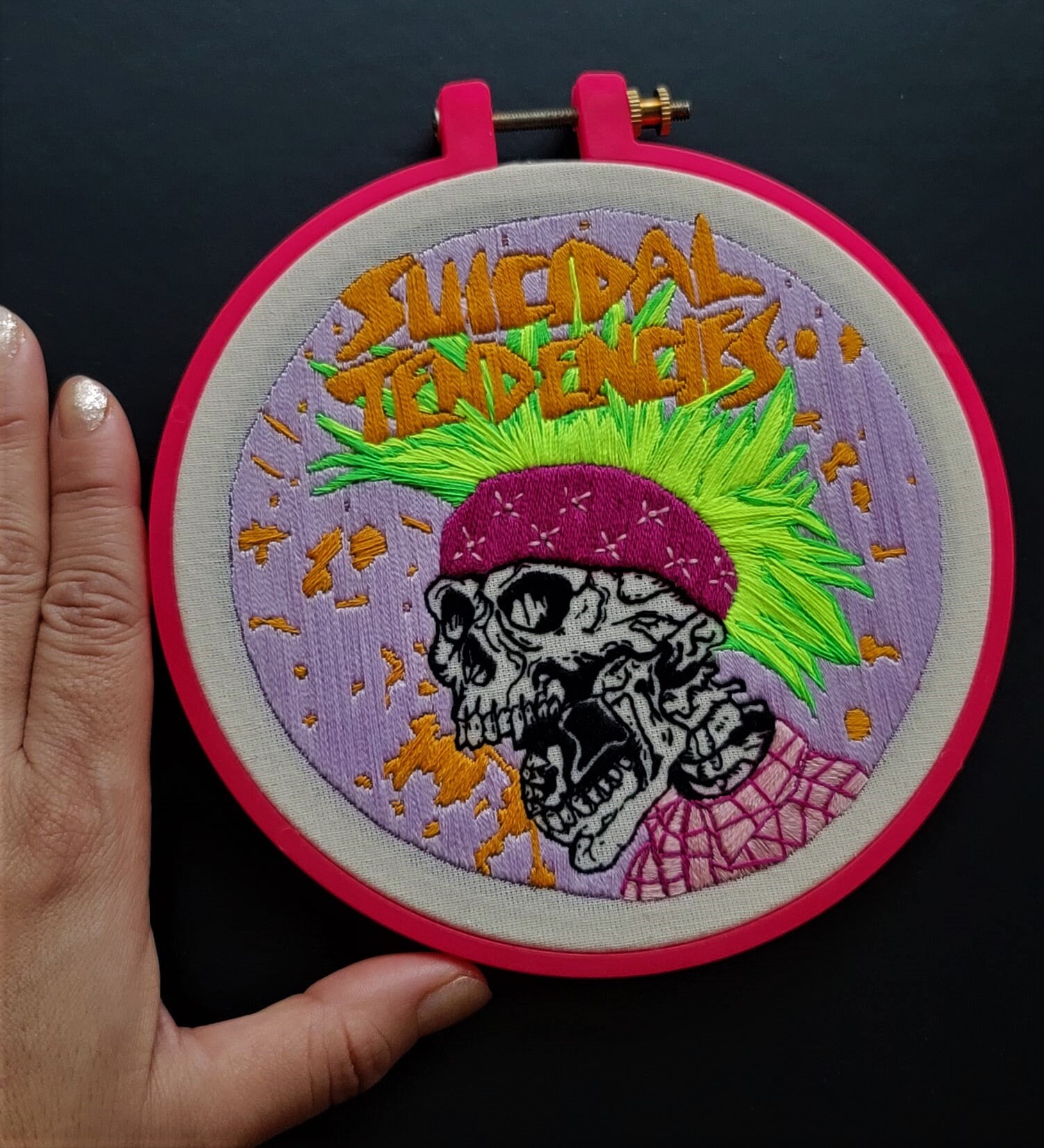 Punk Embroidery. - Etsy