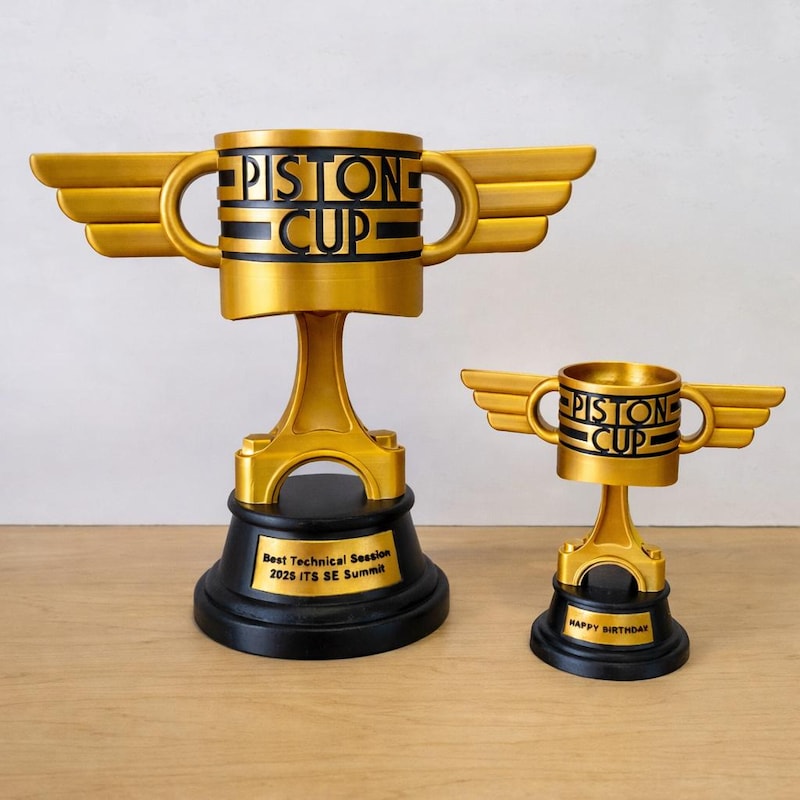 Cars Piston Cup Print - Etsy