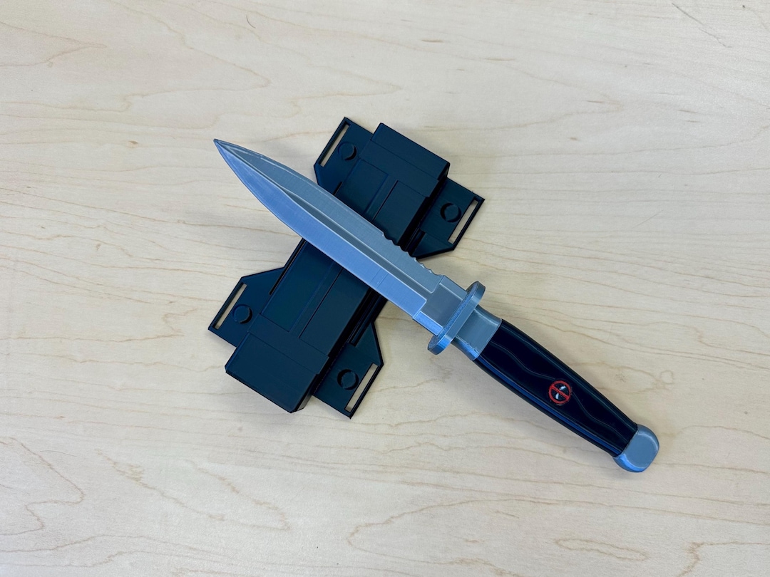 Deadpool’s Baby Knife With Sheath Holder | 3D Printed - Etsy