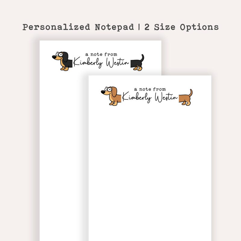 Cute Cartoon Notepad - Etsy