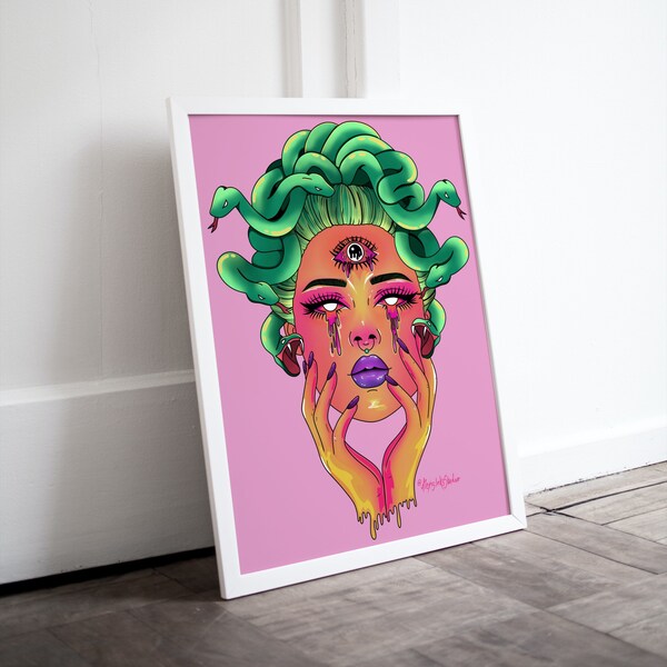 Medusa Art - Etsy