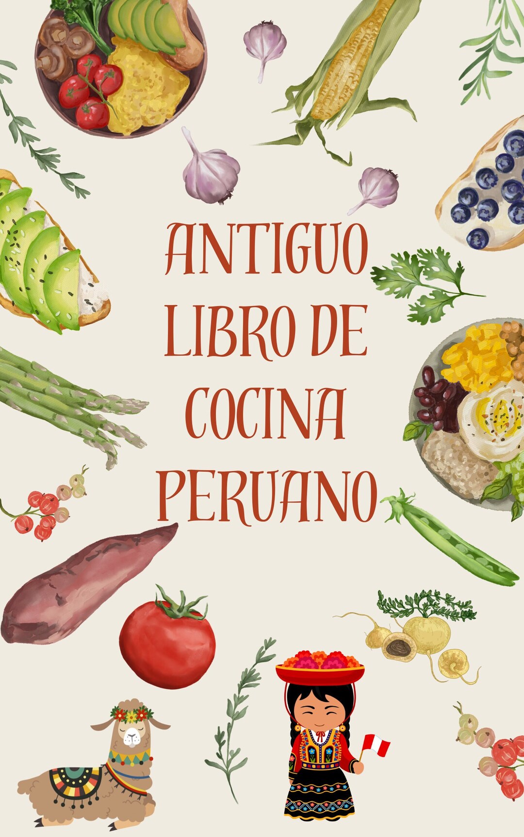 Old Peruvian Recipe Book - Etsy