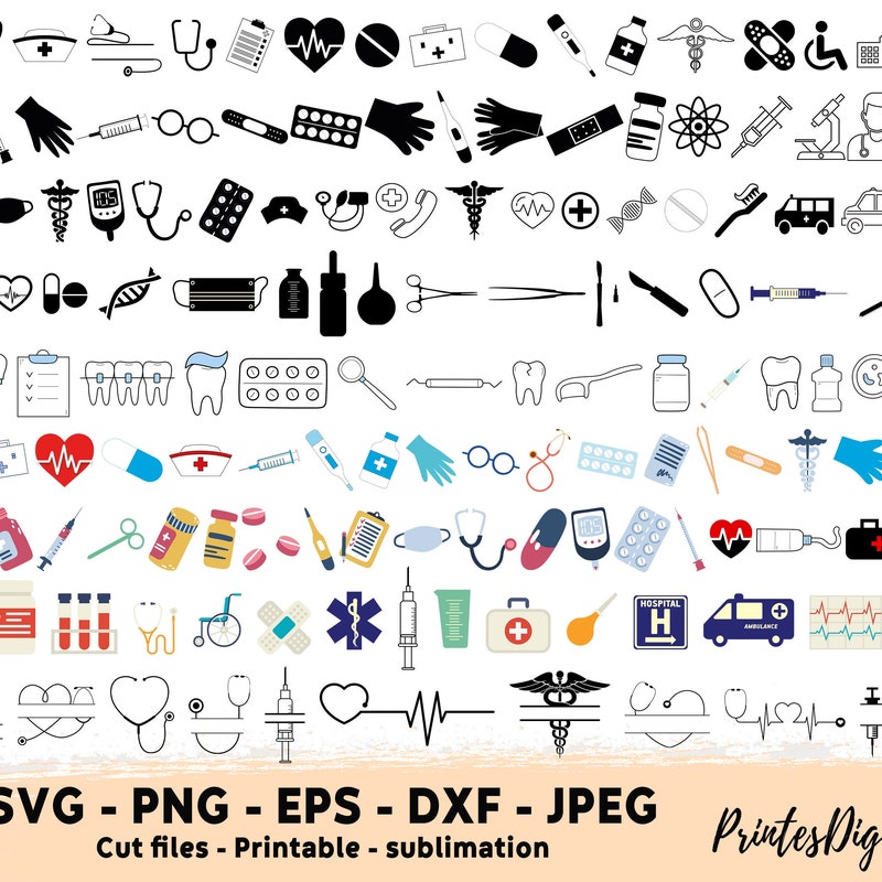 Medical Svg - Etsy