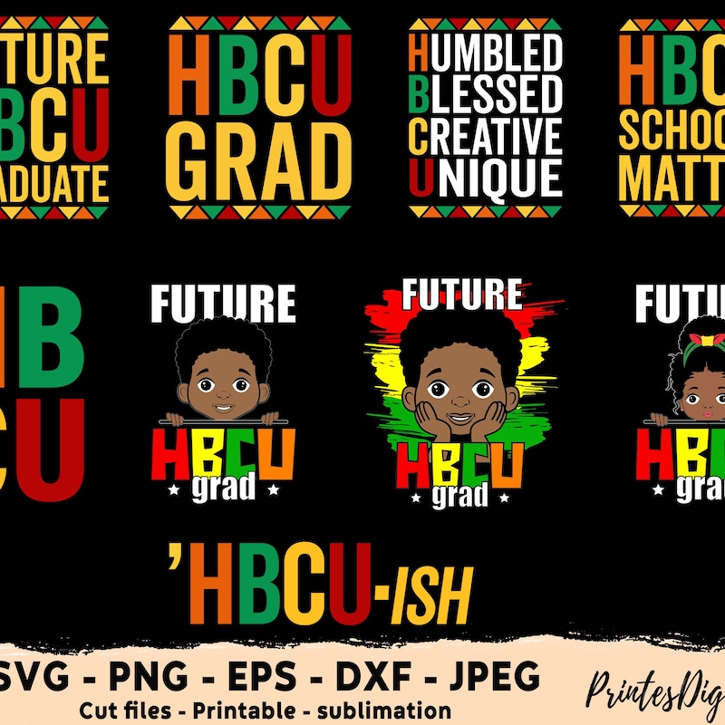 Hbcu Svg - Etsy