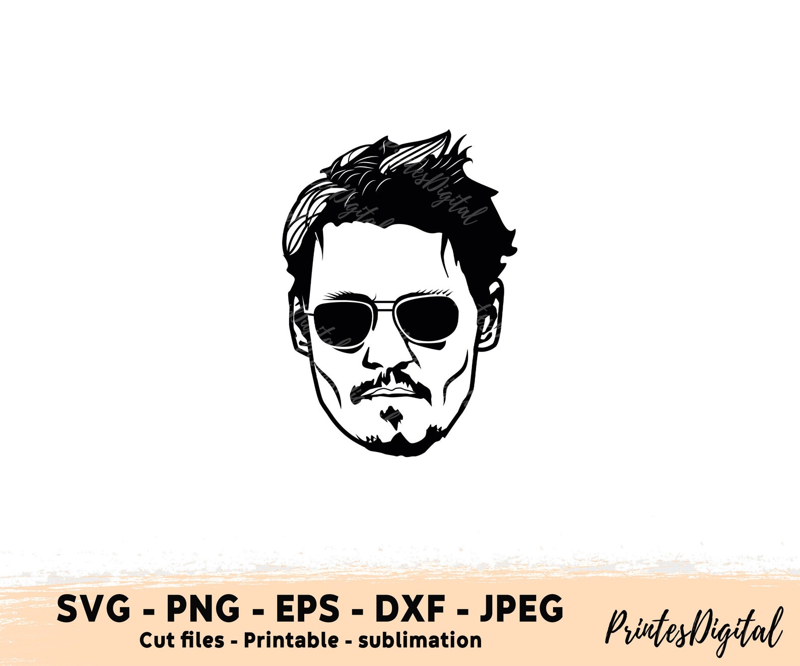 Johnny Dep Svg Johnny Depp SVG Johnny Depp Png Johnny Dep - Etsy