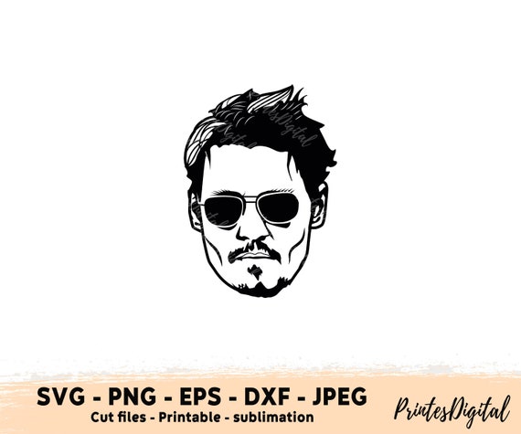Johnny Dep Svg Johnny Depp SVG Johnny Depp Png Johnny Dep - Etsy
