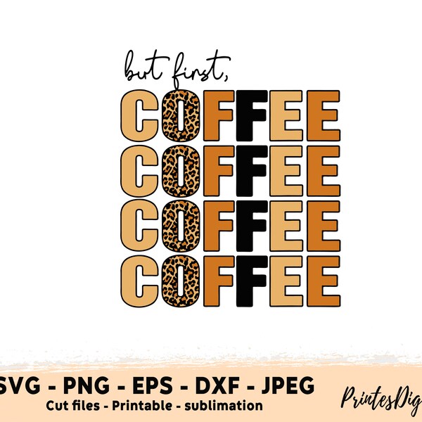 But First Coffee - Etsy