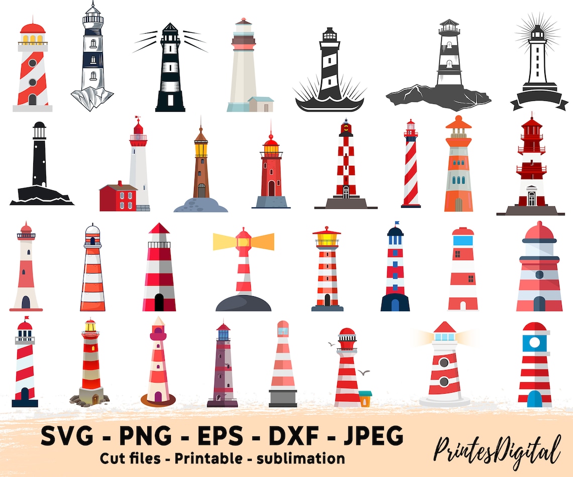 340 Nautical Svg Bundle Png Nautical Svg Clipart Anchor Svg - Etsy