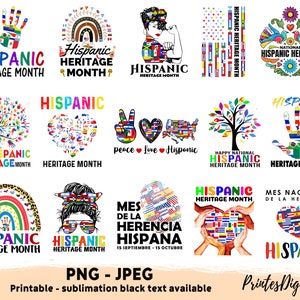 23 National Hispanic Heritage Month PNG, Hispanic Heritage Month Png ...