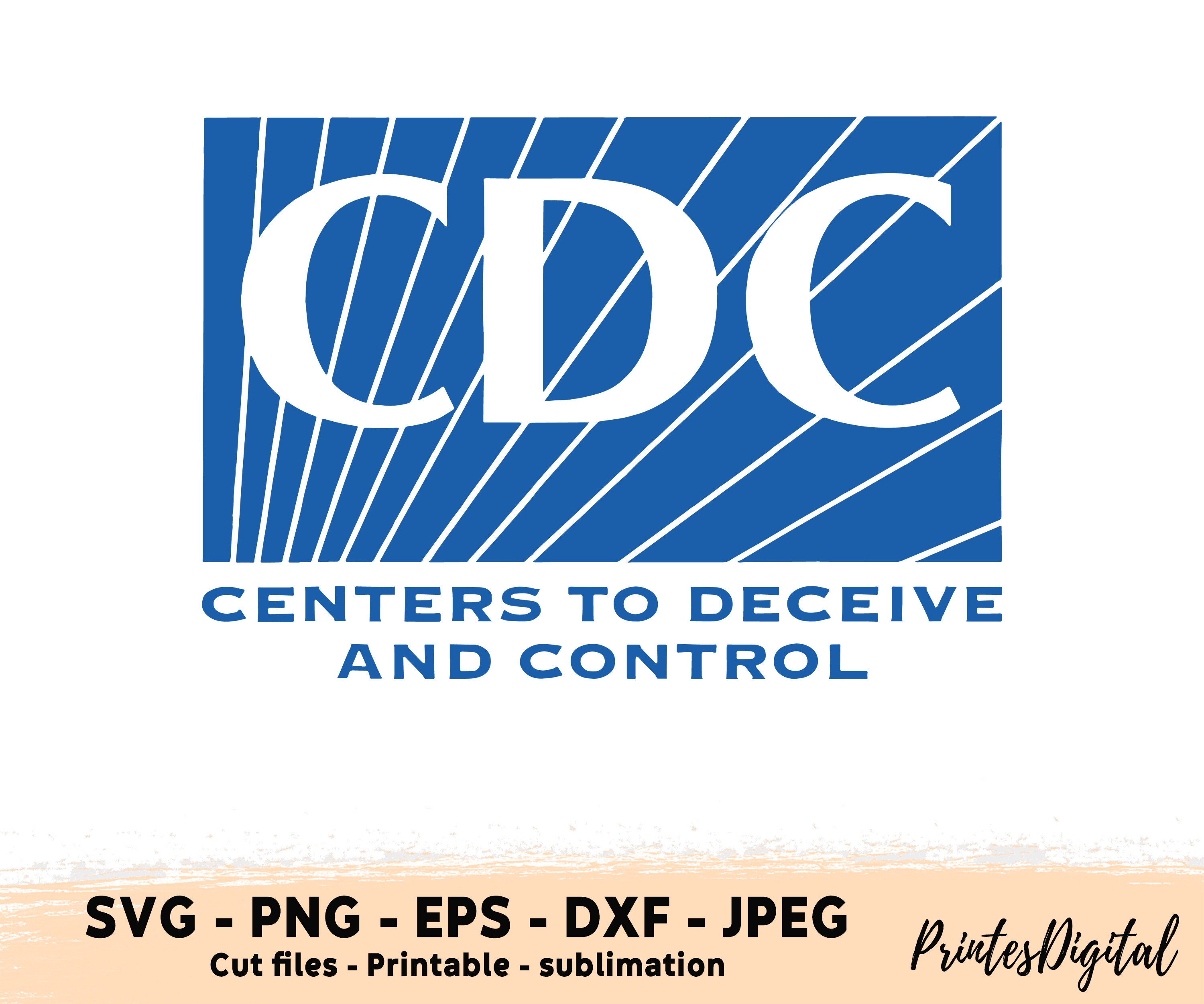 CDC SVG CDC Png Deceive and Control Svg Png Cdc Funny Cdc - Etsy Canada