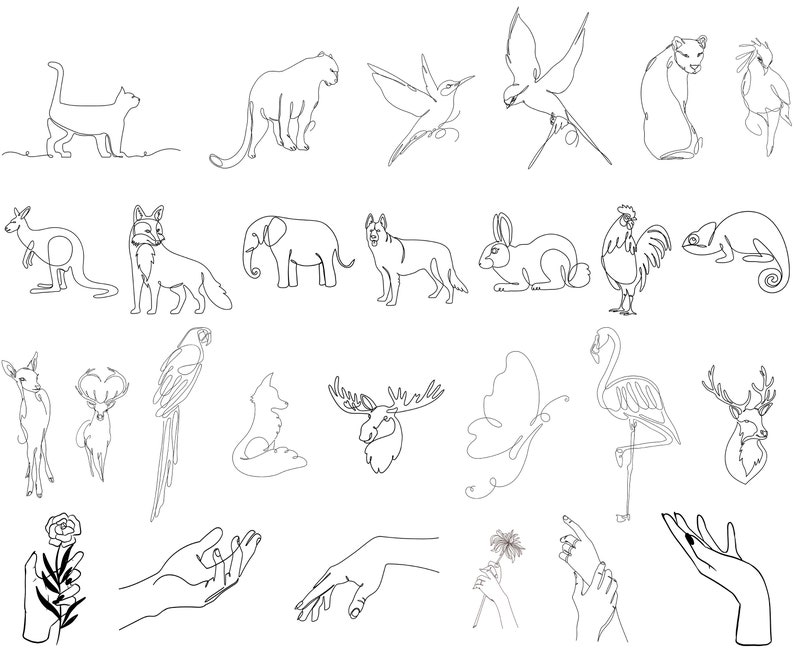 120 Line Art Svg Bundle, Lineart Png, Line Art Black Woman, Line Art ...