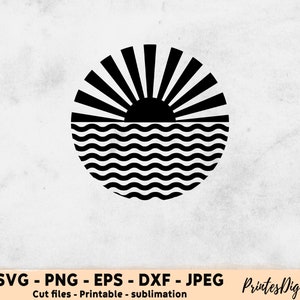31 Sunrise SVG, Sunrise Png, Sunset Svg, Sunset Png, Sunrise Clipart ...