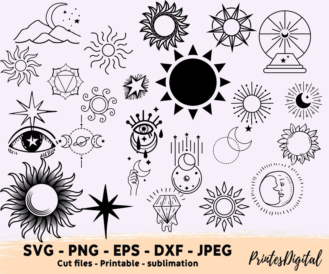126 Mystic Svg Png Magic Svg Mystical Svg Witchcraft Svg - Etsy