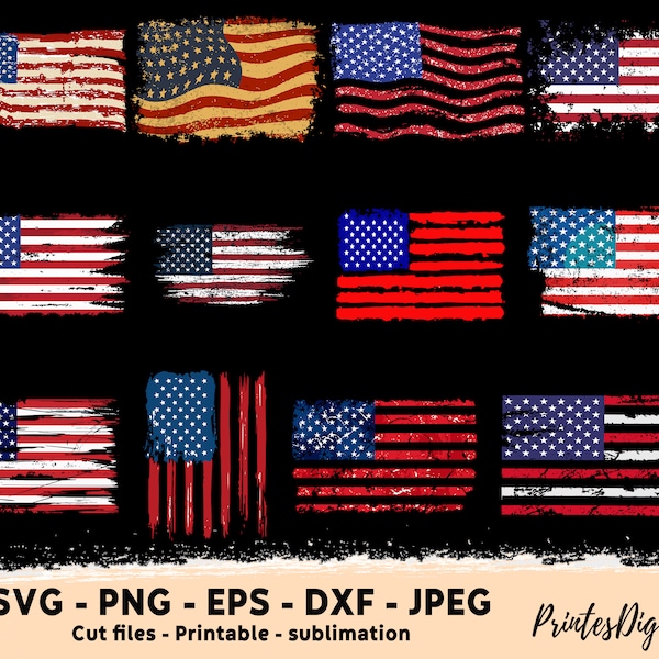 Vintage American Flag - Etsy