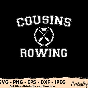 Cousins Rowing Svg, Cousins Rowing Png, Cousins Svg, Cousins Png ...
