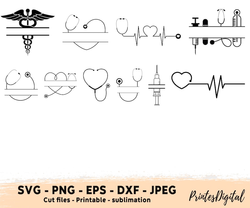 148 Medical Svg Nurse Svg Nursing Svg Hospital Svg Medic - Etsy