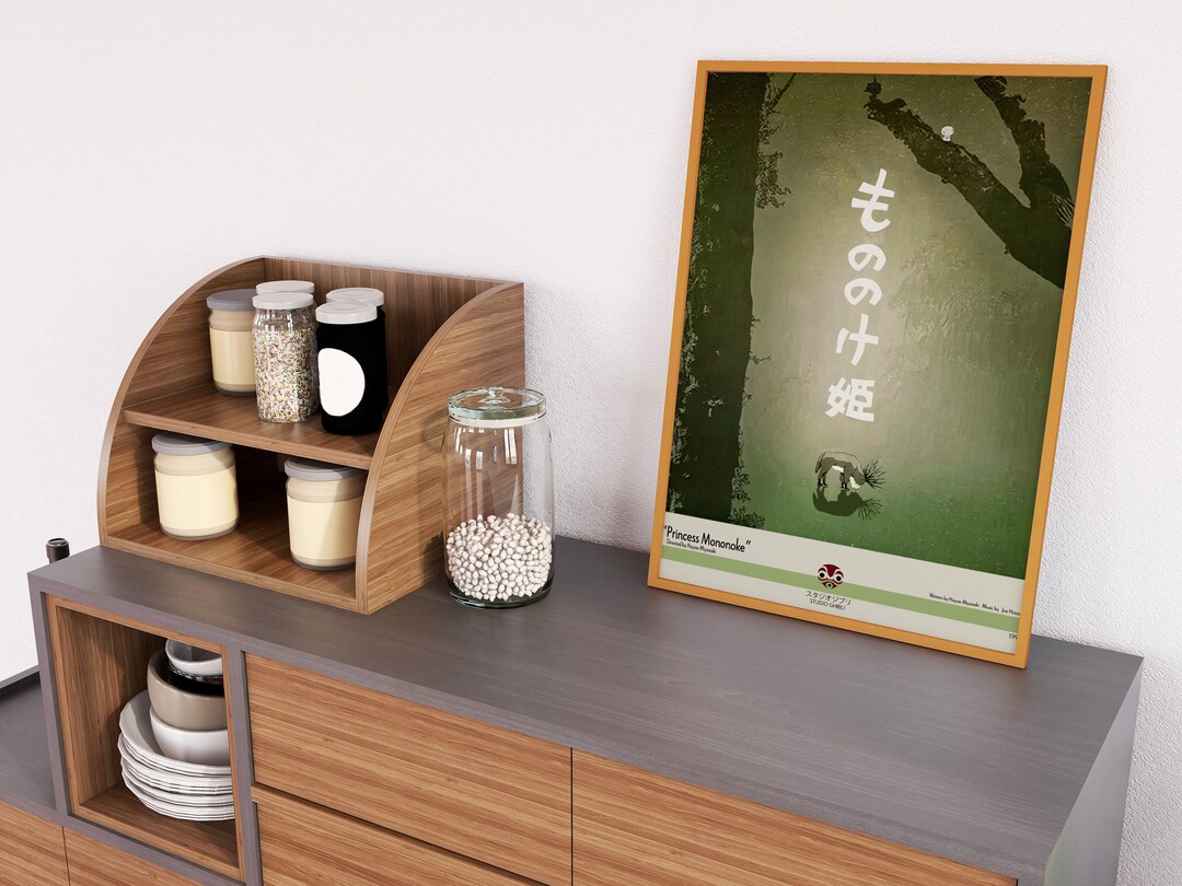 Princess Monon-oke Wall Art Anime Poster Custom Anime - Etsy