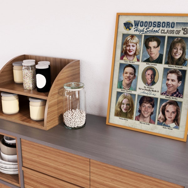 Scream Yearbook Poster - Etsy