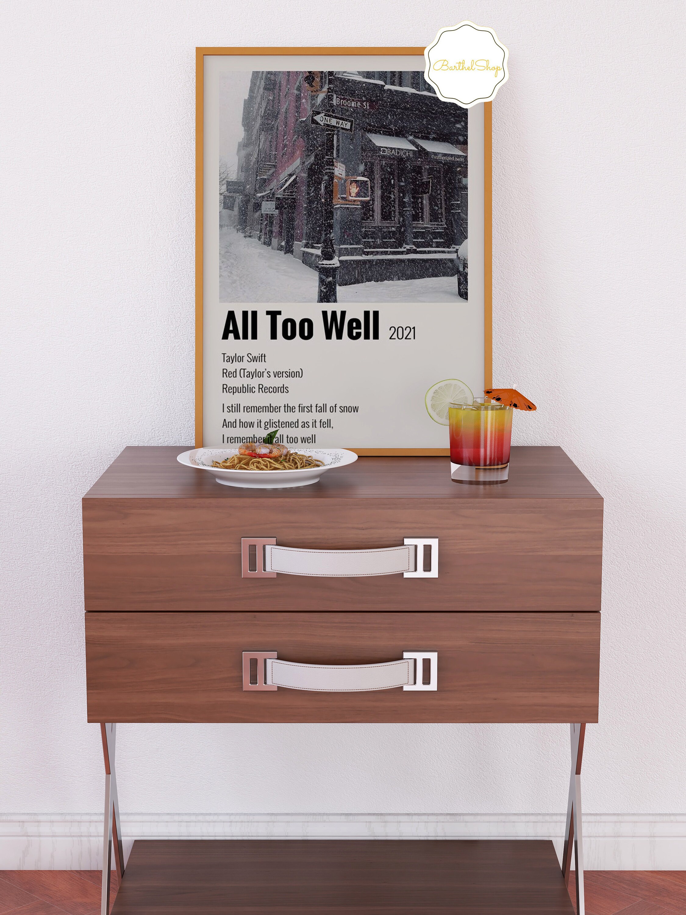 Taylor All Too Well Poster Designed & Sold By Ibrahim Abbas