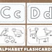 Printable Alphabet Coloring Pages, ABC Printable Flashcards, Pre-k ...