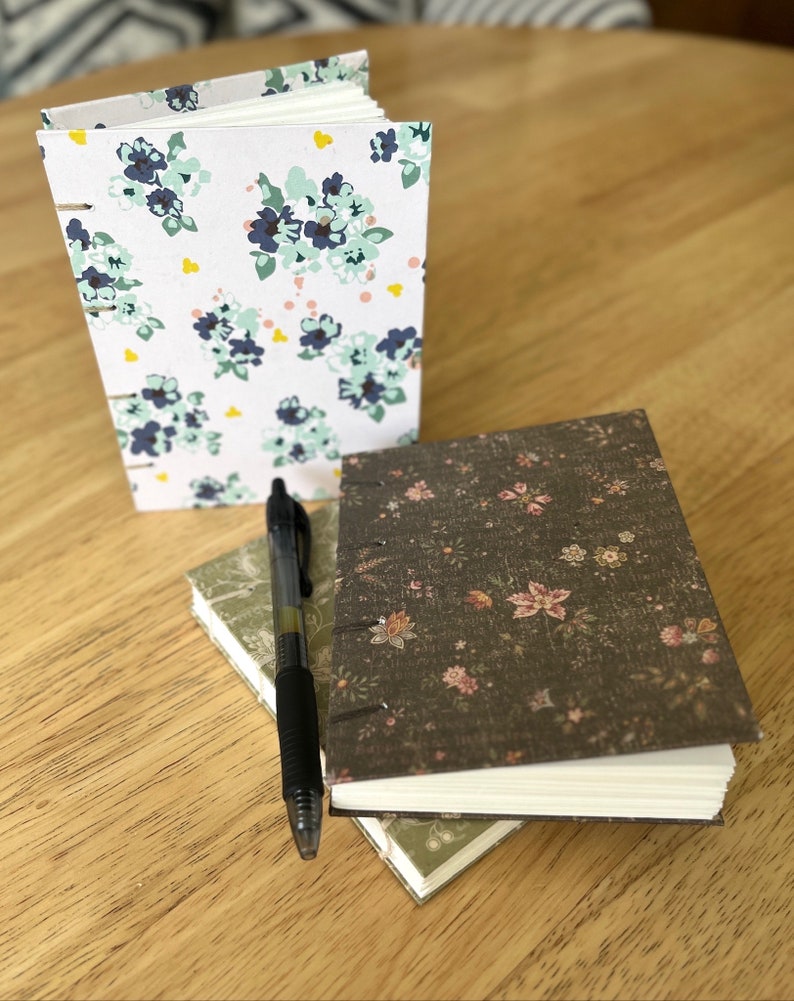 Small Handsewn Notebook, Journal, Sketchbook / Coptic Stitched Book - Etsy