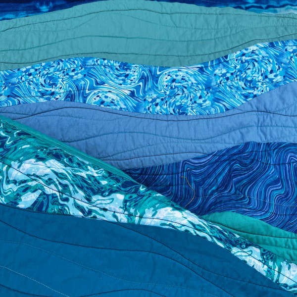 Ocean Quilt Pattern - Etsy