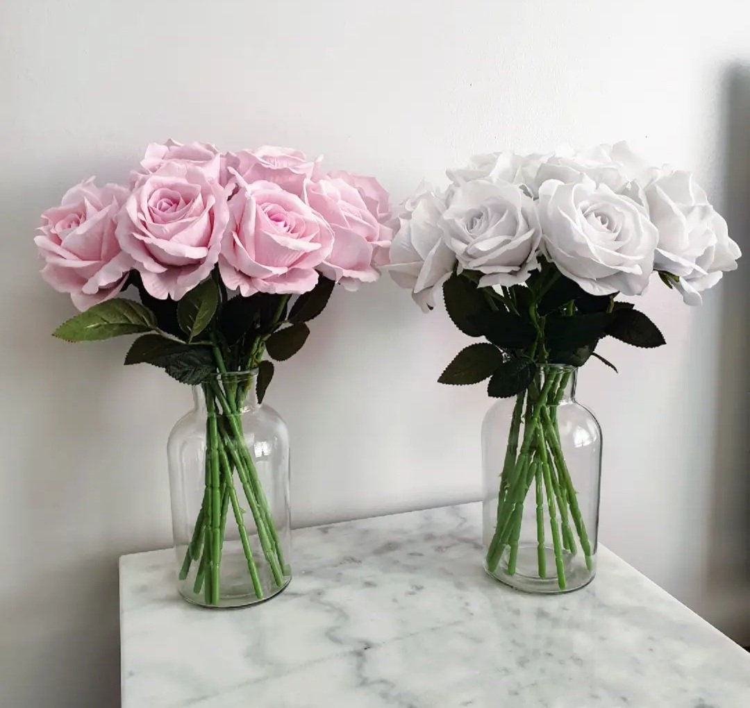 High Quality Velvet Rose Arrangement. Home Decor/gift/flower ...