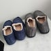 Mens Personalised Slippers/daddy Slippers/gifts for Him/dad Birthday ...