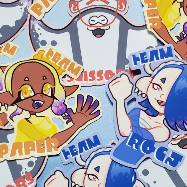 Splatoon 3 Deep Cut - Etsy