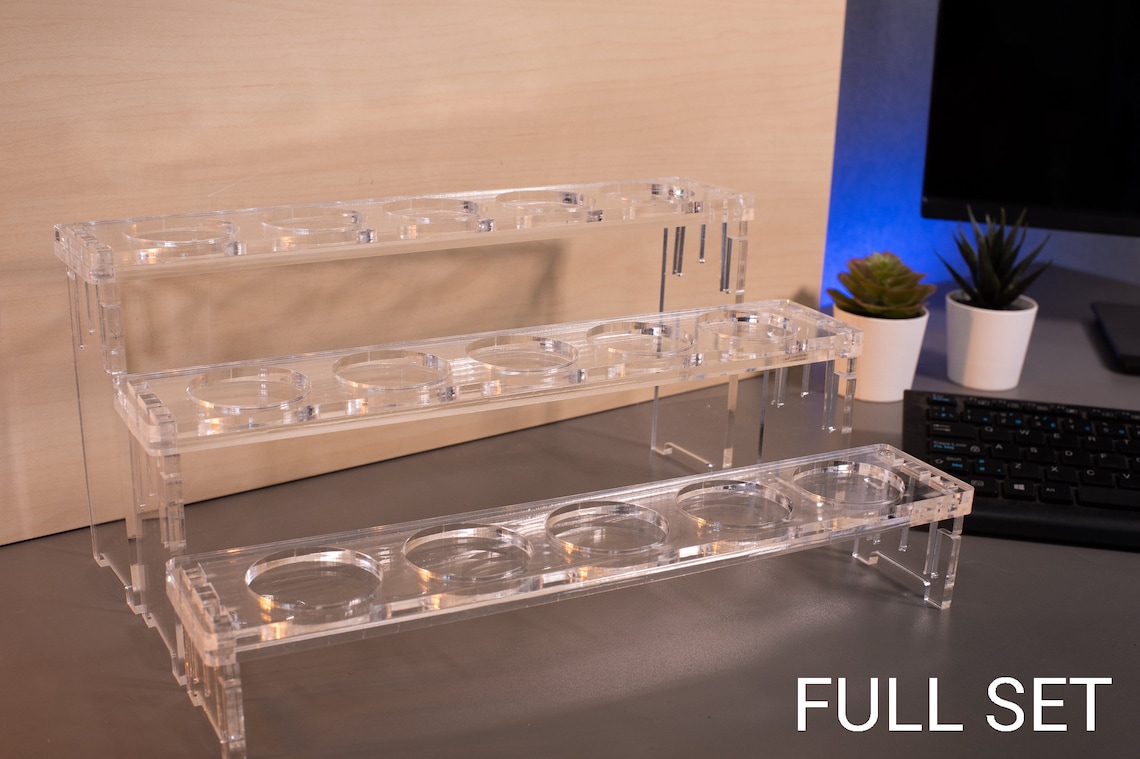 Amiibo Display Stand - 3 Tiers Sizes | Figurine Stand | Display Shelf ...