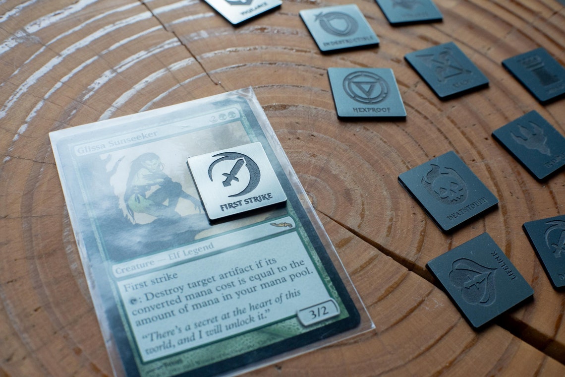 Magic the Gathering MTG Ability Tokens Keyword Counters - Etsy