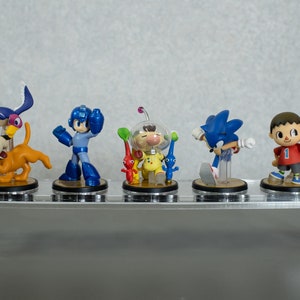 Amiibo Display Stand - 3 Tiers Sizes | Figurine Stand | Display Shelf ...