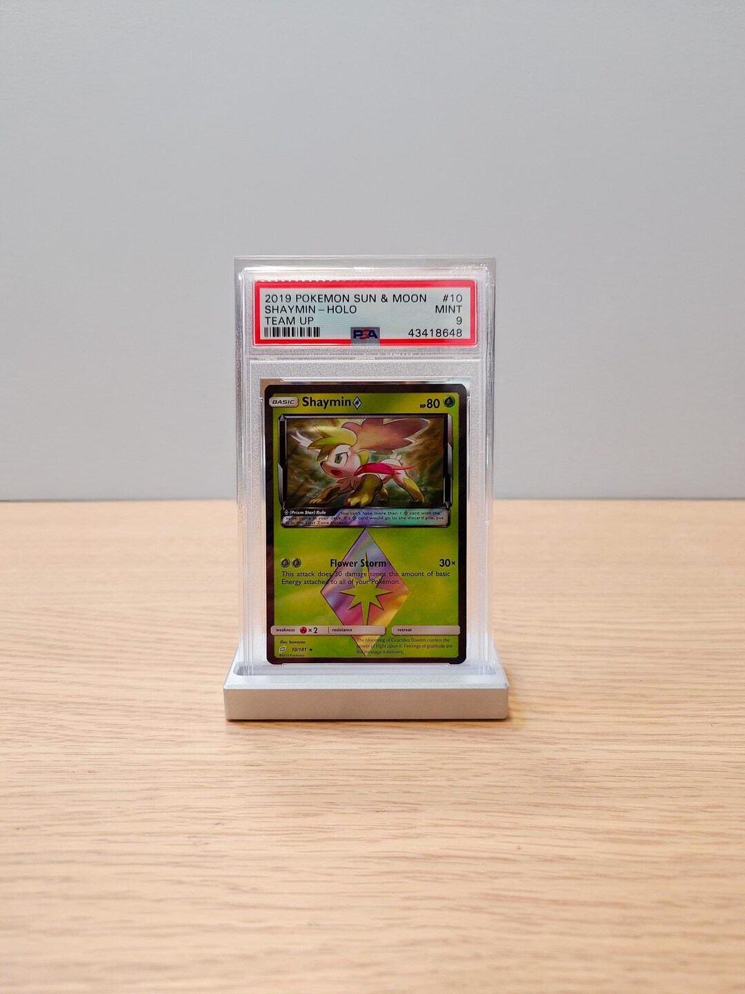 Premium Aluminium PSA Slab Display Stand | TCG Trading Card Game ...