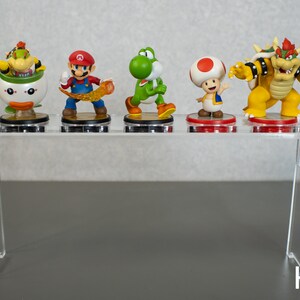 Amiibo Display Stand - 3 Tiers Sizes | Figurine Stand | Display Shelf ...