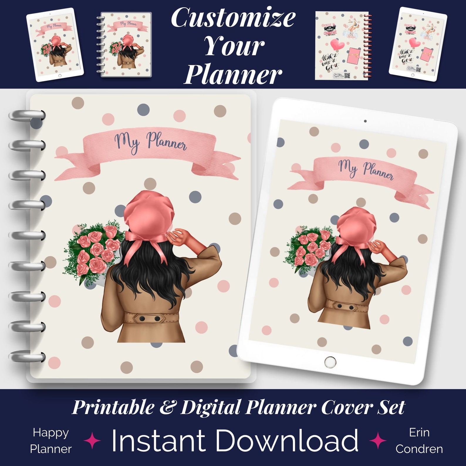 My Planner Printable Covers, Printable Cover Pages, Notebook Journal ...