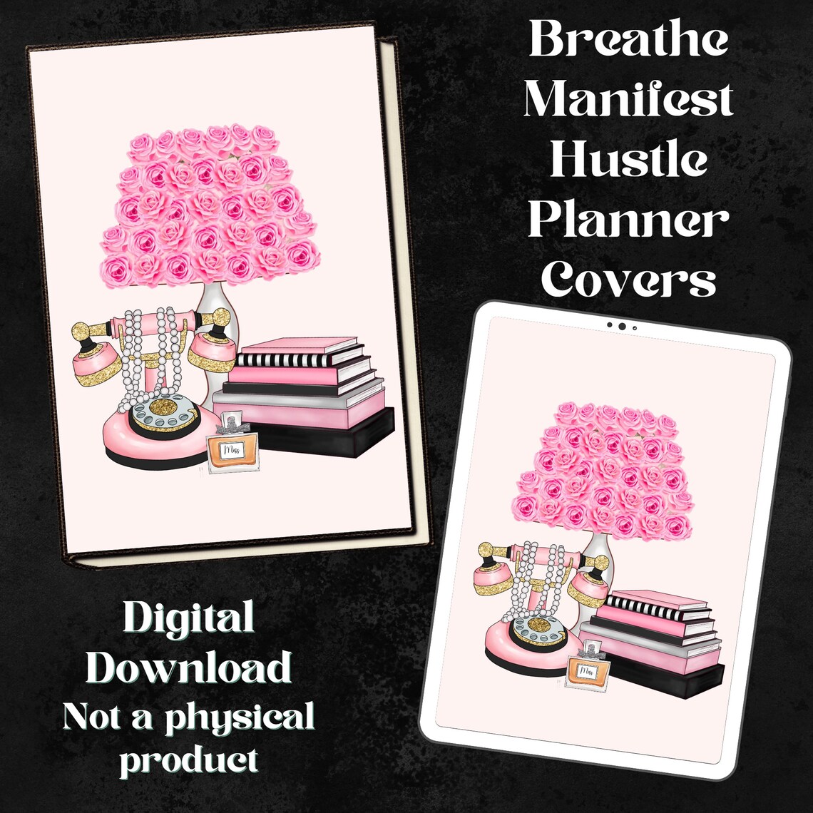 Vintage Plan With Me Printable Planner Covers Printable - Etsy