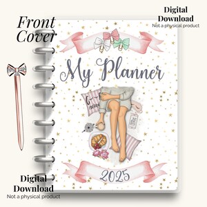 2025 Sweet Morning Printable Planner Covers, Printable Cover Pages ...