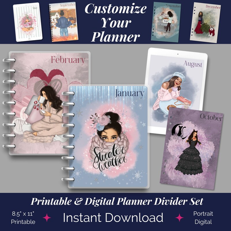 Planner Dividers - Etsy