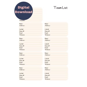 MLM Direct Seller Yearly Business Printable Planner - Etsy