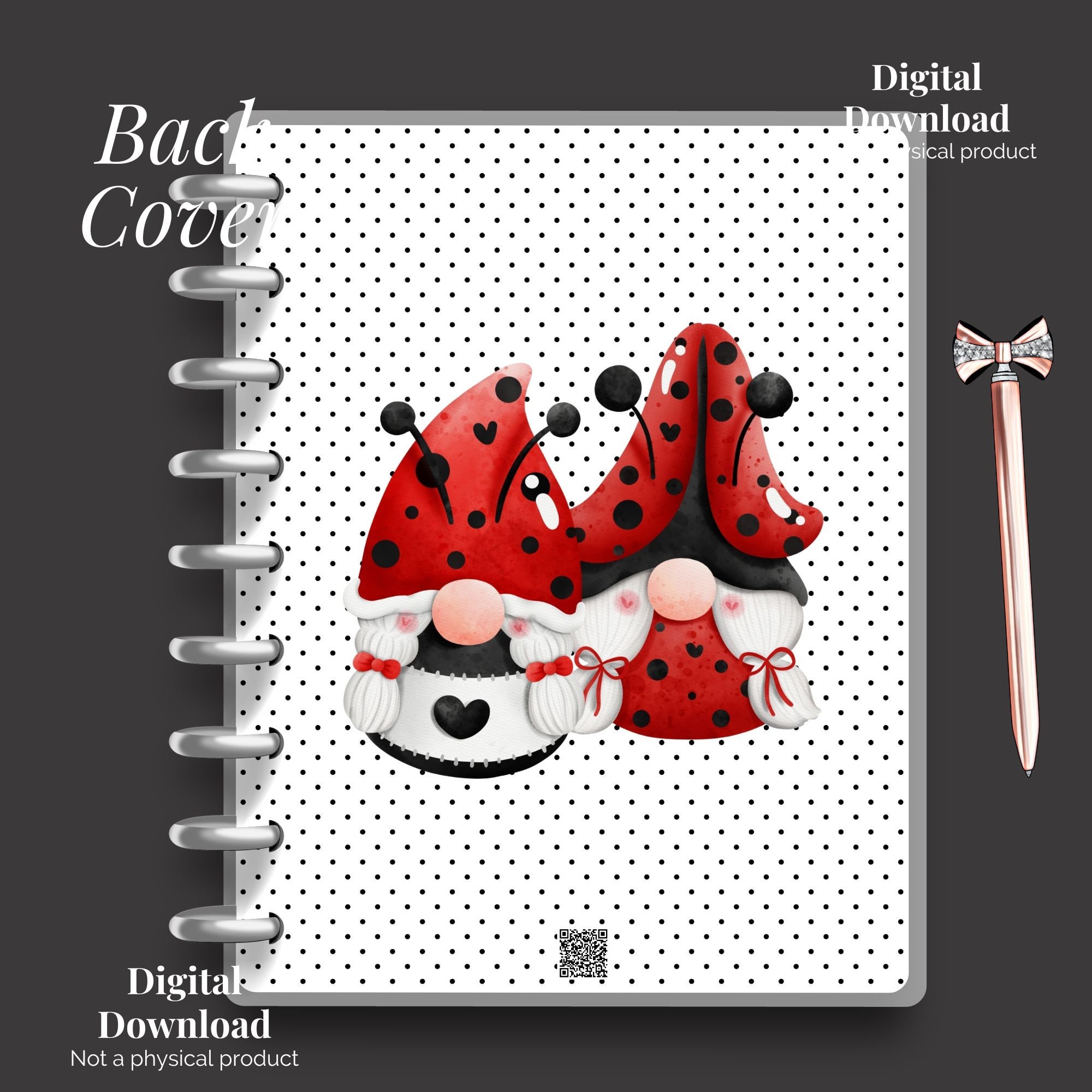 Plannin' With My Gnomies Printable Planner Covers, Printable Cover ...