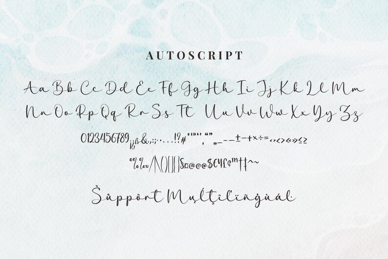 Cursive Font, Wedding Font, Aesthetic Font, Script Font, Invitation ...